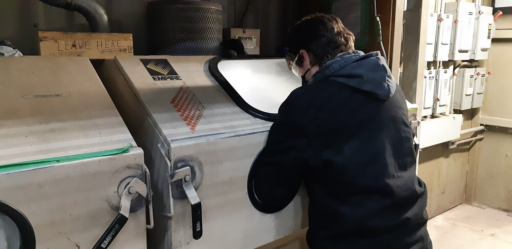 Sandblasting Services to Remove Rust from Metal Objects